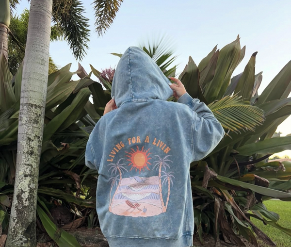 Classic Livin' Oversized Hoodie – LivingForALivin