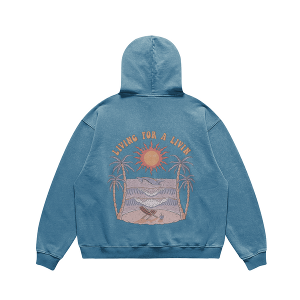 Classic Livin' Oversized Hoodie – LivingForALivin